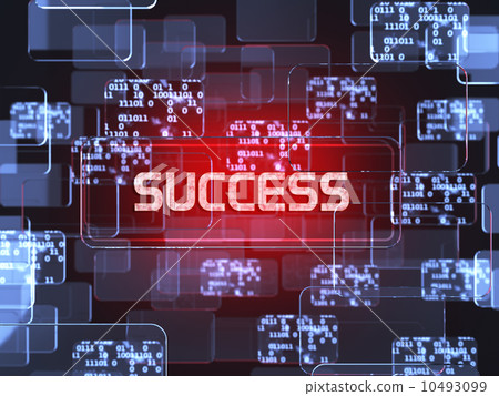 Success screen concept - Stock Illustration [10493099] - PIXTA