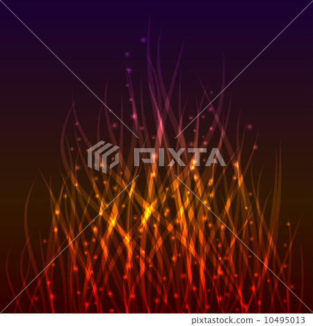 Magic flame vector background. EPS10 file. - Stock Illustration ...