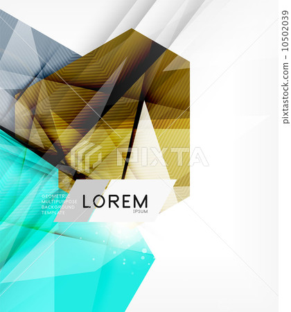 Corporate abstract business template - Stock Illustration [10502039 ...