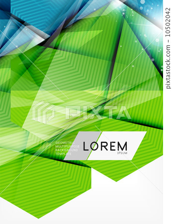 Corporate abstract business template - Stock Illustration [10502042 ...