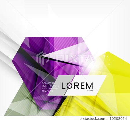 Corporate abstract business template - Stock Illustration [10502054 ...