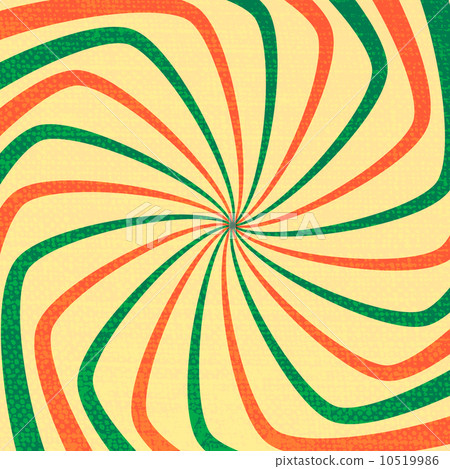 Abstract Colorful Roundabout - Stock Illustration [10519986] - PIXTA