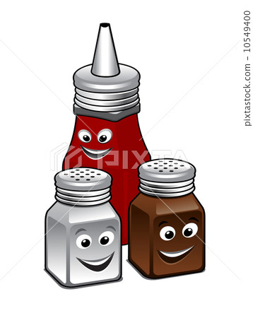 Cartoon condiments icon - Stock Illustration [10549400] - PIXTA