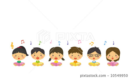 Children's Chorus Concert - Stock Illustration [10549950] - PIXTA