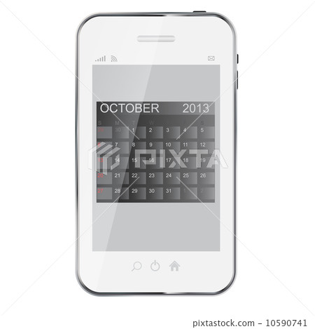 Abstract design mobile phone. Vector illustration - Stock Illustration ...