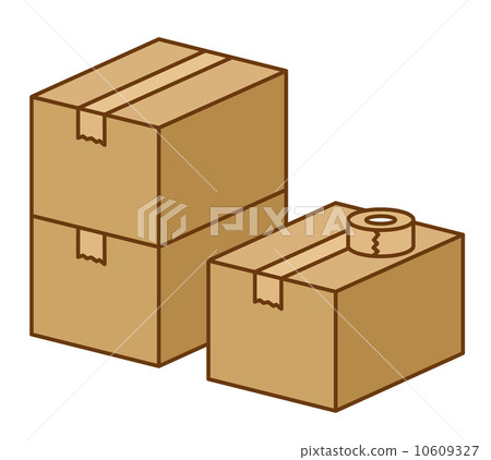 Illustration of cardboard - Stock Illustration [10609327] - PIXTA