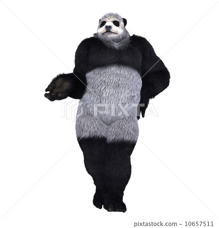 Pandaman - Stock Illustration [10657511] - PIXTA