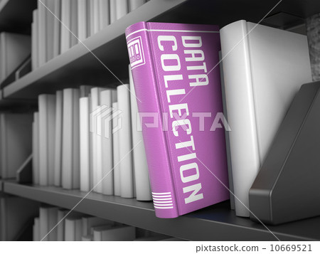 Data Collection - Title of Book. Information... - Stock Illustration ...