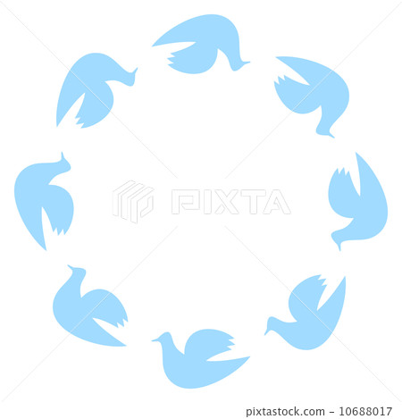 Pigeon frame - Stock Illustration [10688017] - PIXTA