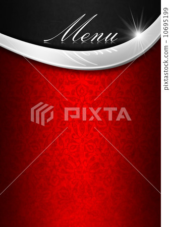 Menu Template - Red Metal and Black - Stock Illustration [10695199] - PIXTA