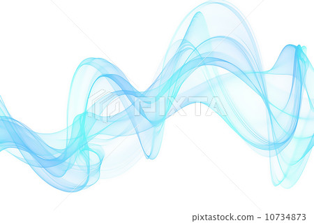 abstract blue design template - Stock Illustration [10734873] - PIXTA
