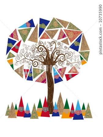 Abstract tree concept - Stock Illustration [10735990] - PIXTA