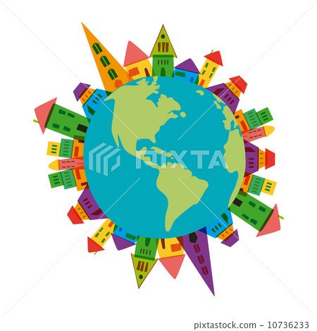 Global City Development concept - Stock Illustration [10736233] - PIXTA