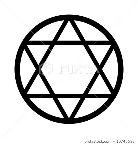 Hexagonal star - Stock Illustration [10745555] - PIXTA