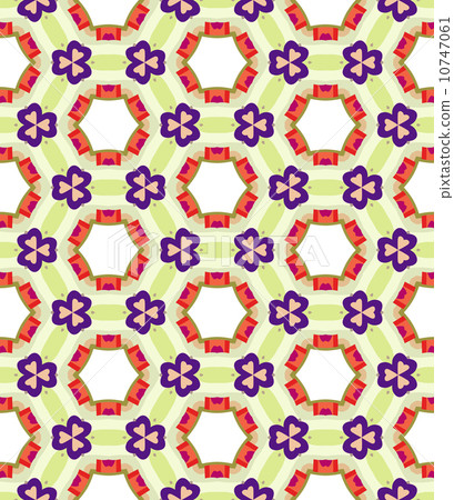 Vector seamless abstract geometric pattern - Stock Illustration ...