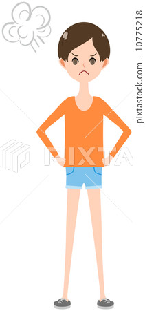 Boy moody - Stock Illustration [10775218] - PIXTA