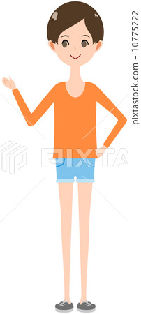 Boy introduction - Stock Illustration [10775222] - PIXTA