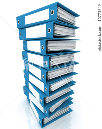 Isolated folders for papers - Stock Illustration [10775249] - PIXTA