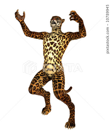 Leopard Man - Stock Illustration [10789945] - PIXTA