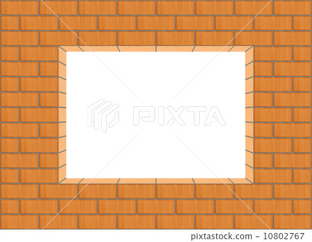 brick frame - Stock Illustration [10802767] - PIXTA
