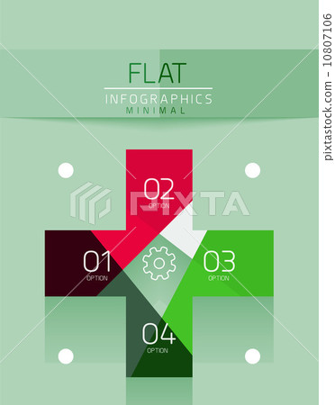 Vector flat design infographics concept - Stock Illustration [10807106 ...