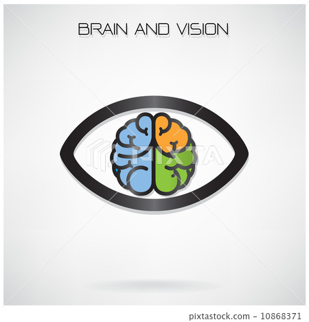 brain and vision concept - Stock Illustration [10868371] - PIXTA