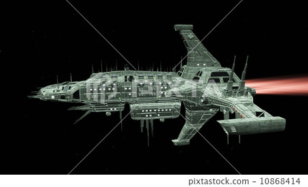 Spaceship - Stock Illustration [10868414] - PIXTA