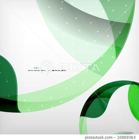 Bright colorful business flowing shapes design - Stock Illustration ...