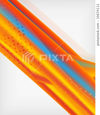 Orange straight lines geometric background - Stock Illustration ...