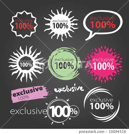 vector 100 mark - Stock Illustration [10894316] - PIXTA