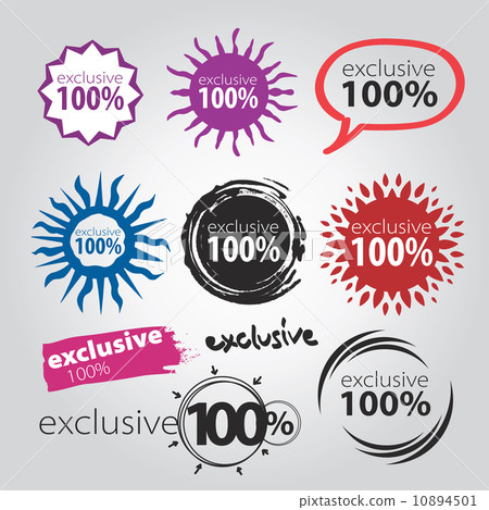 vector sign 100 - Stock Illustration [10894501] - PIXTA