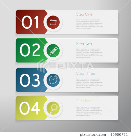 Design number banners template graphic or... - Stock Illustration ...