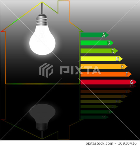 Buildings Energy Performance Scale - Stock Illustration [10910416] - PIXTA