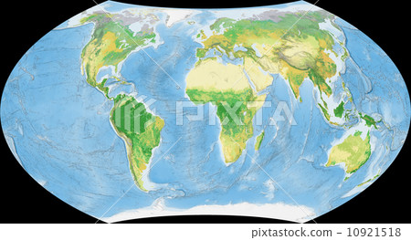World vegetation map - Stock Illustration [10921518] - PIXTA