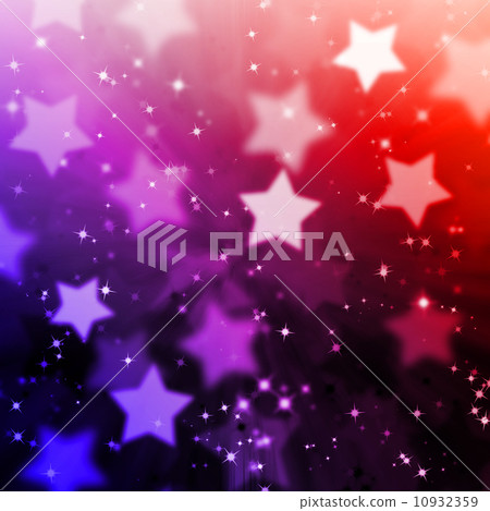 abstract magic star background - Stock Illustration [10932359] - PIXTA