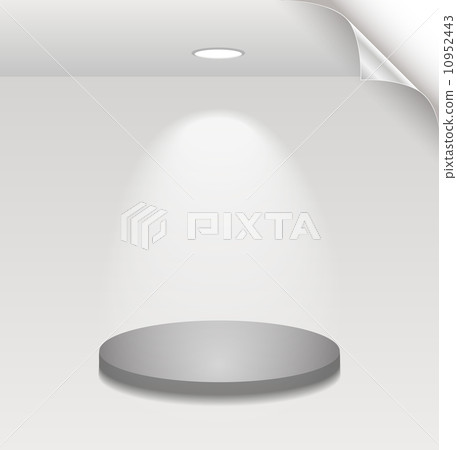Light stage for product promotion - Stock Illustration [10952443] - PIXTA