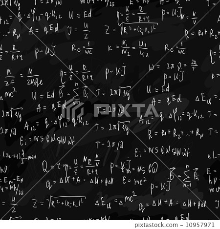 seamless formula background - Stock Illustration [10957971] - PIXTA