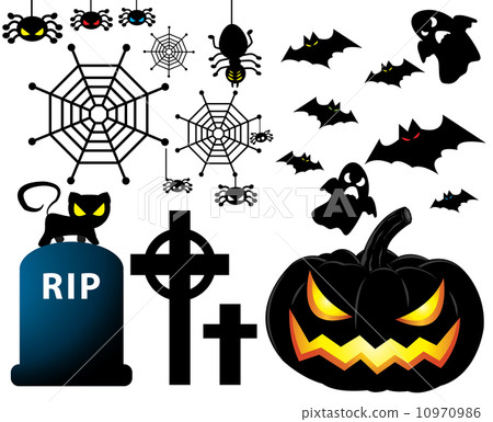 set of halloween - Stock Illustration [10970986] - PIXTA