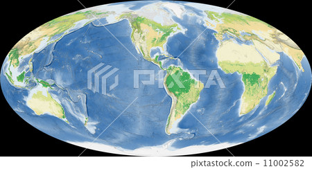 World vegetation map - Stock Illustration [11002582] - PIXTA