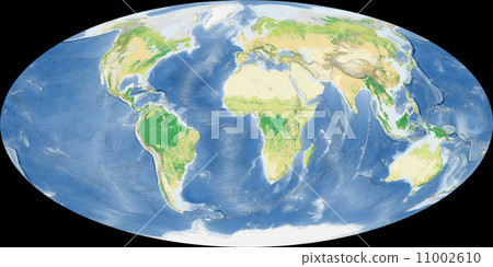 World vegetation map - Stock Illustration [11002610] - PIXTA