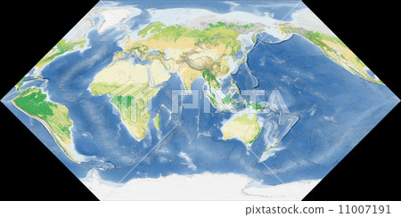 World vegetation map - Stock Illustration [11007191] - PIXTA