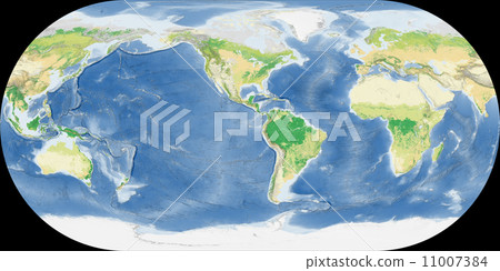 World vegetation map - Stock Illustration [11007384] - PIXTA