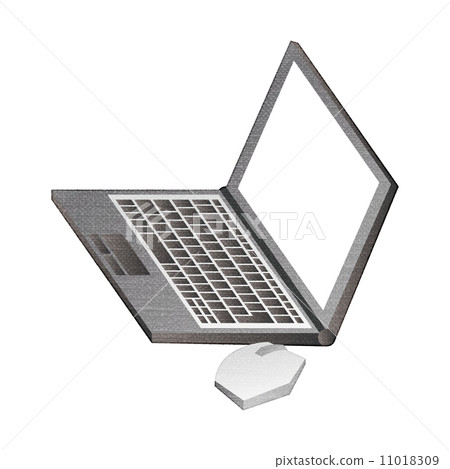 laptop - Stock Illustration [11018309] - PIXTA