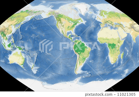 World vegetation map - Stock Illustration [11021305] - PIXTA