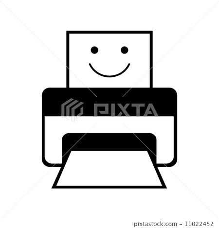 Printer character - Stock Illustration [11022452] - PIXTA