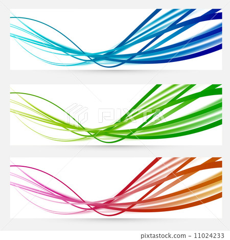 Abstract modern bright colorful banners - Stock Illustration [11024233 ...