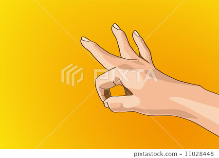 Right Hand Sign - Stock Illustration [11028448] - PIXTA