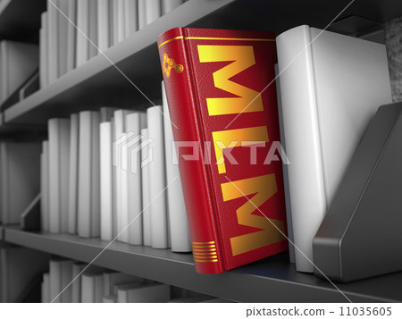 MLM - Title of Red Book. - Stock Illustration [11035605] - PIXTA