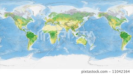 World vegetation map - Stock Illustration [11042164] - PIXTA