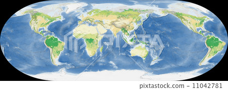 World vegetation map - Stock Illustration [11042781] - PIXTA